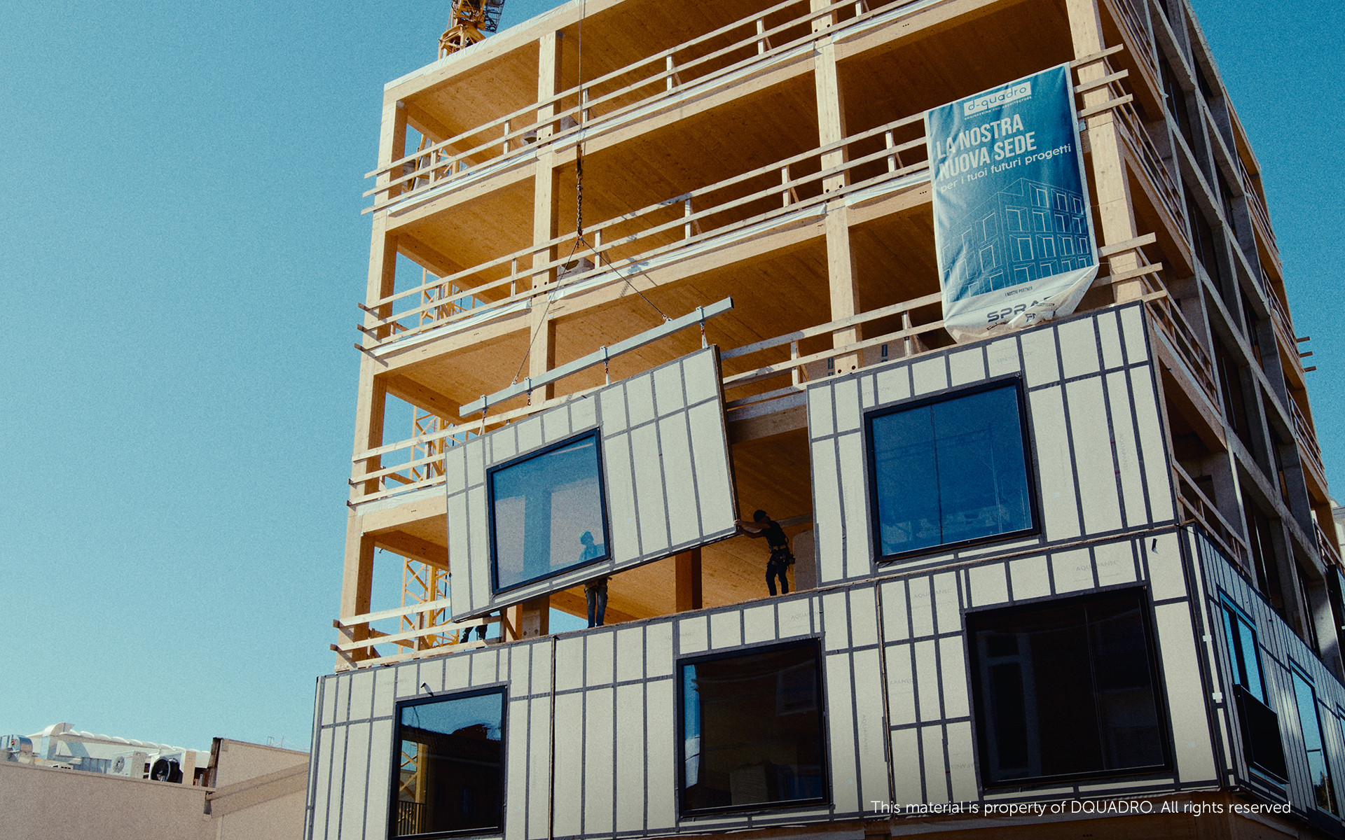 Steel, timber and concrete: A hybrid and sustainable project in Cuneo