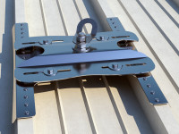 SUPPORT FOR CORRUGATED SHEET METAL ROOFS