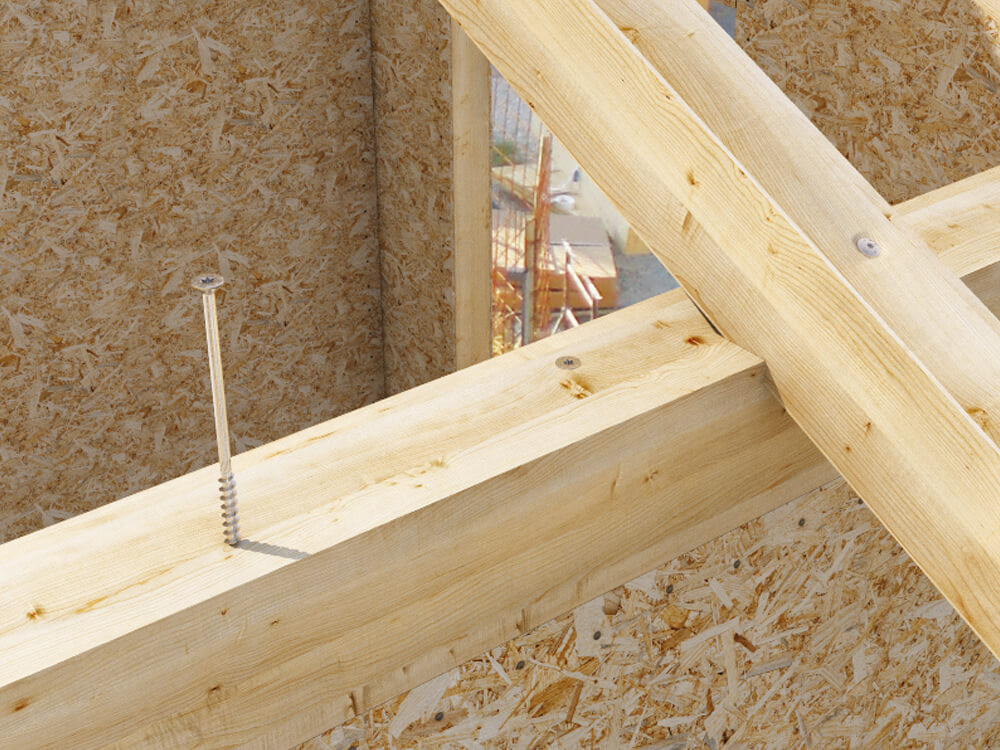 SCREWS FOR TIMBER CARPENTRY