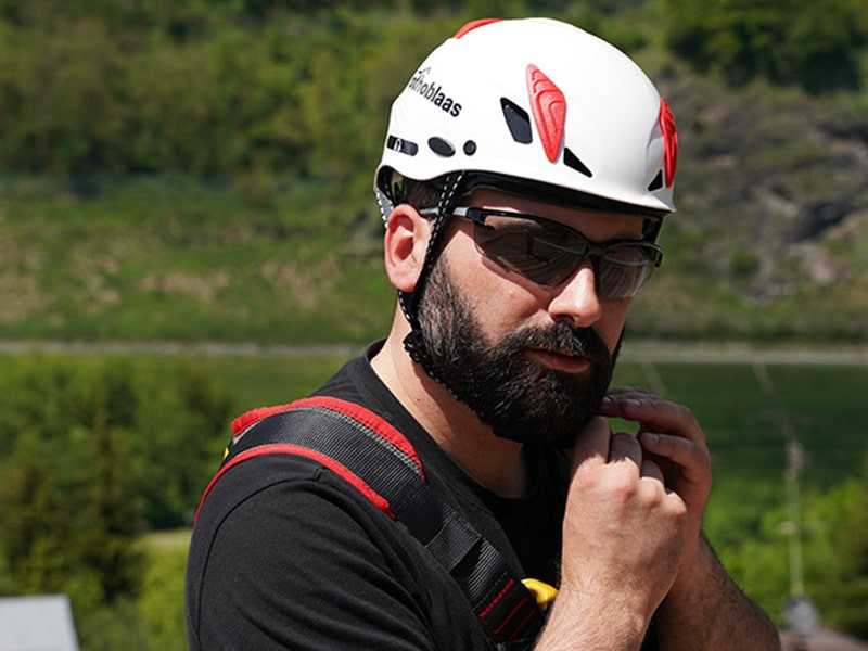 FALL PROTECTION HELMET