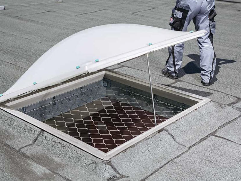 FIXED FALL PROTECTION NETS | ROTHOBLAAS