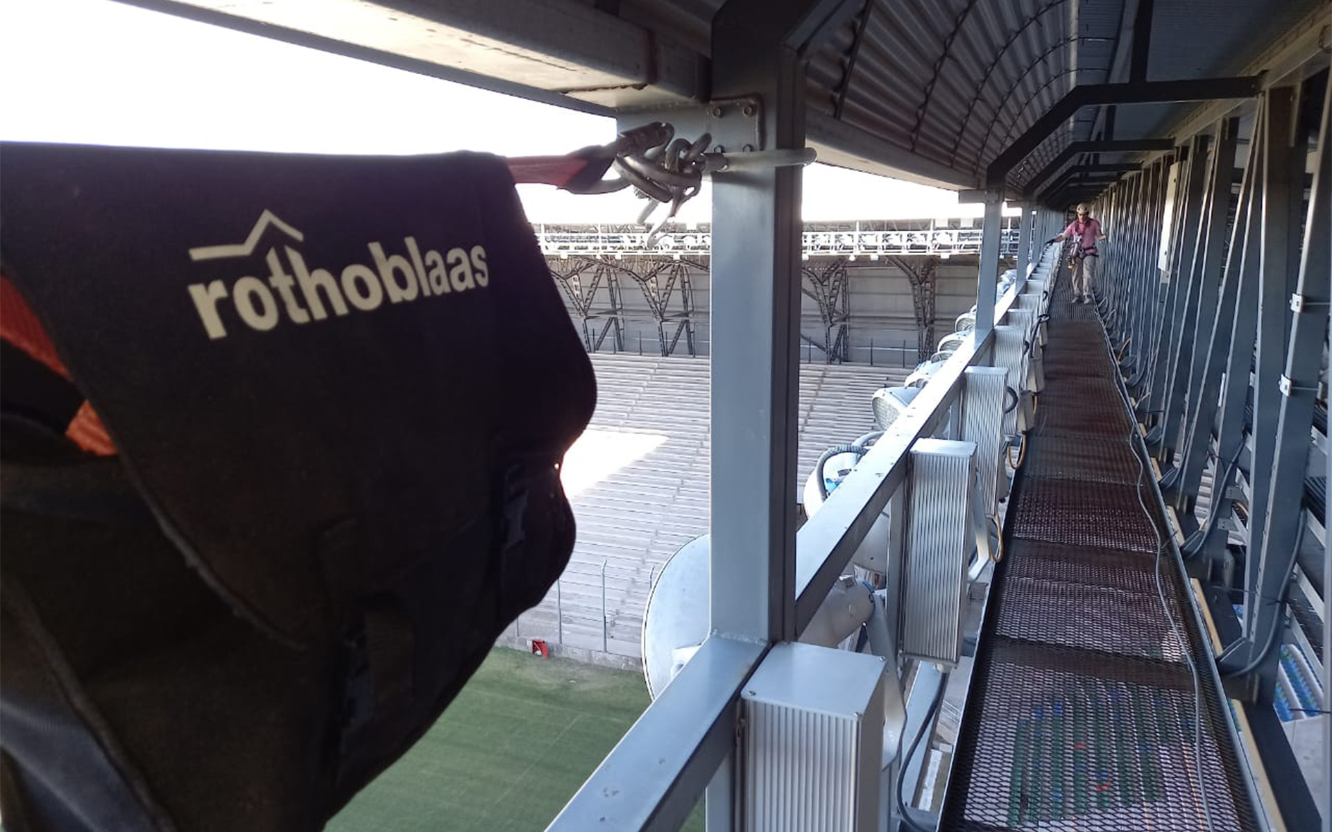 Lifeline for stadium maintenance