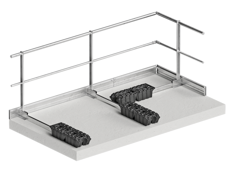 SELF-SUPPORTING RAILING | BORDER W | ROTHOBLAAS