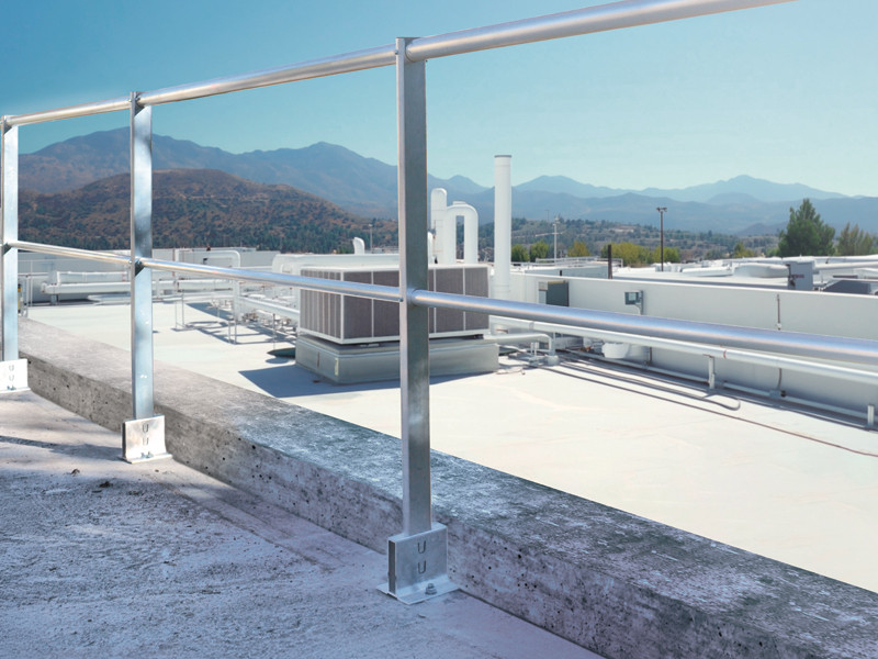 ALUMINIUM PERMANENT AND TEMPORARY RAILINGS | BORDER | ROTHOBLAAS