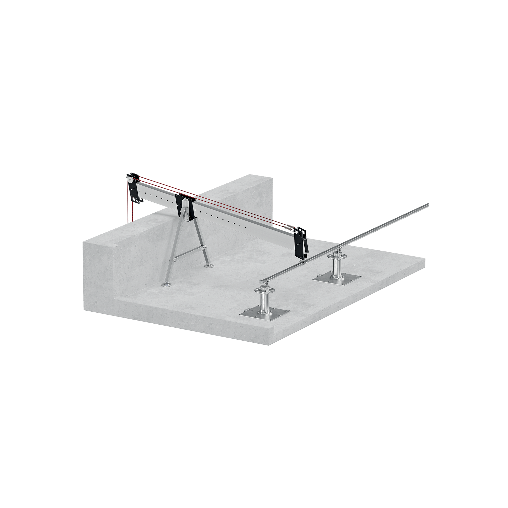 DIVERSION SYSTEM FOR ROPE ACCESS AND FAÇADE WORK | C - LEVER | Rothoblaas