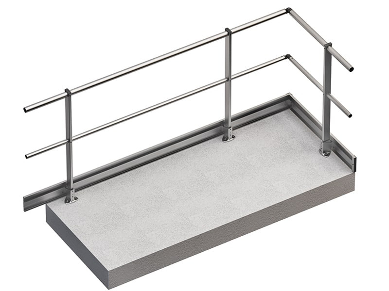 HORIZONTAL FASTENING RAILING | GUARD H | ROTHOBLAAS