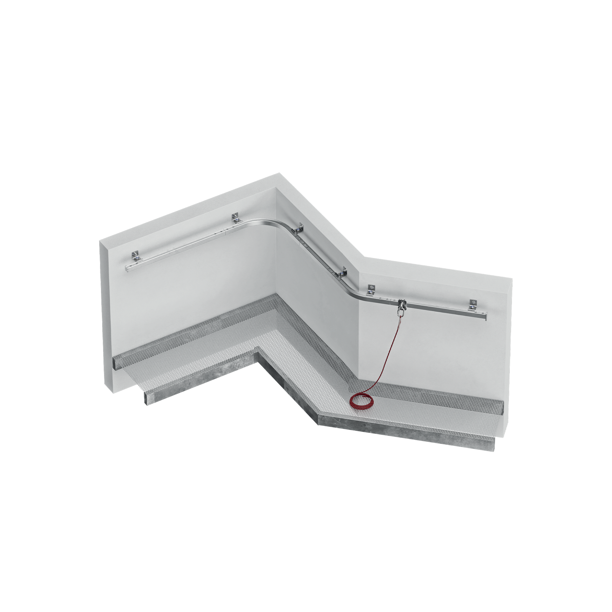 RAIL SYSTEM FOR HORIZONTAL AND VERTICAL USE | H- RAIL| Rothoblaas