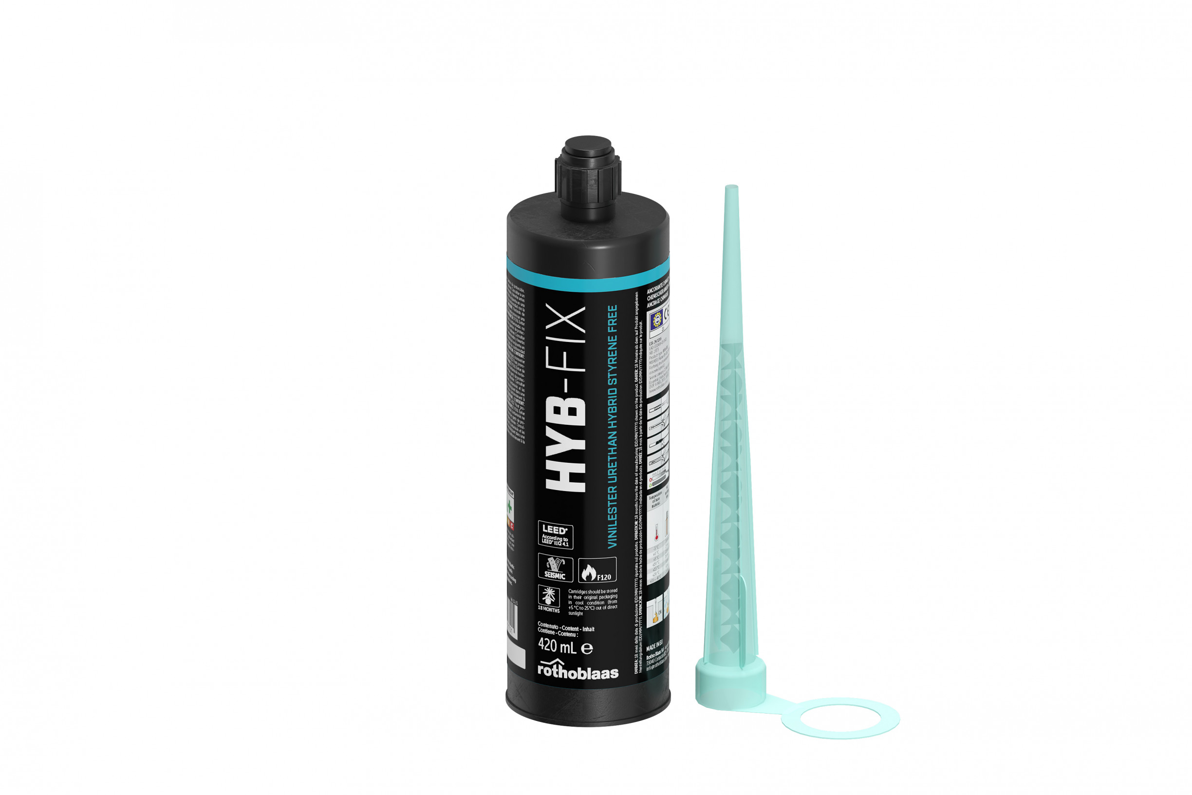 HIGH-PERFORMANCE HYBRID CHEMICAL ANCHOR | HYB FIX