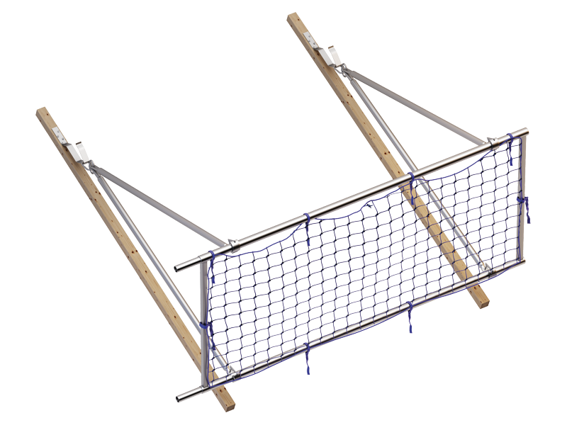 FALL PROTECTION SAFETY NET WITH FRAME | FRAME NET | ROTHOBLAAS