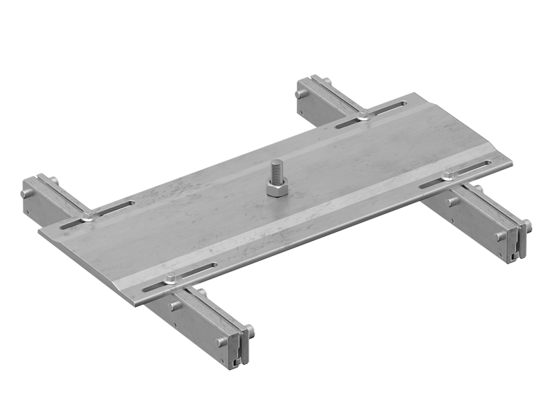 SUPPORT FOR CONTINUOUS ROOFS | T - CLAMP | Rothoblaas