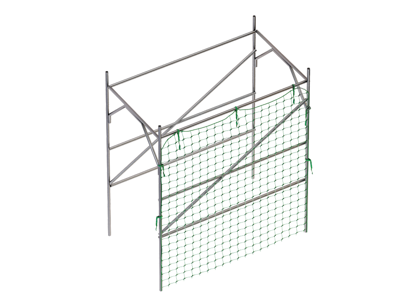 VERTICAL POLYPROPYLENE FALL PROTECTION SAFETY NET | VERTICAL NET ...