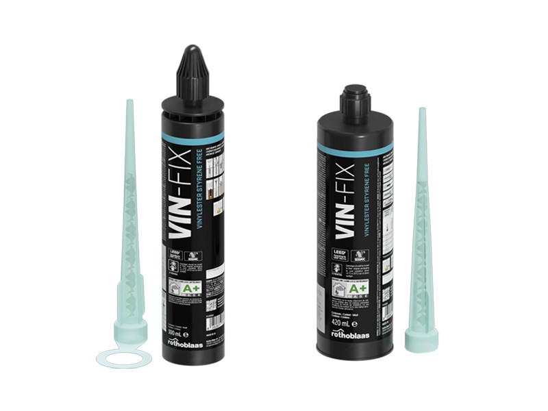 VINYL ESTER CHEMICAL ANCHOR WITHOUT STYRENE | VIN-FIX | ROTHOBLAAS