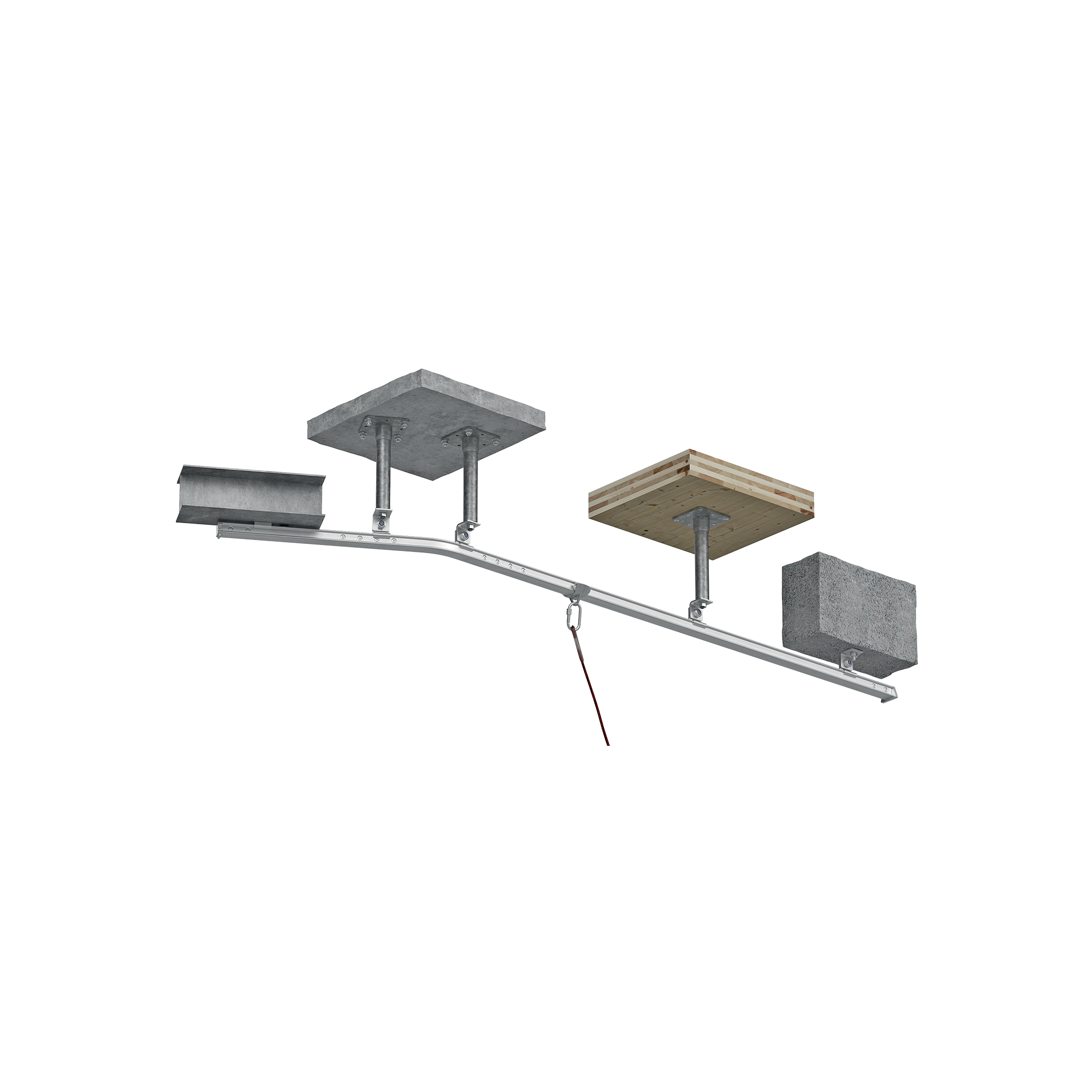 HORIZONTAL OVERHEAD RAIL SYSTEM | H-RAIL OVERHEAD | ROTHOBLAAS