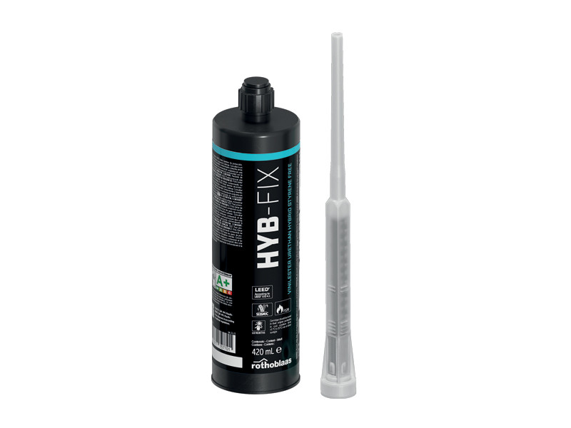 HIGH-PERFORMANCE HYBRID CHEMICAL ANCHOR | HYB FIX | ROTHOBLAAS