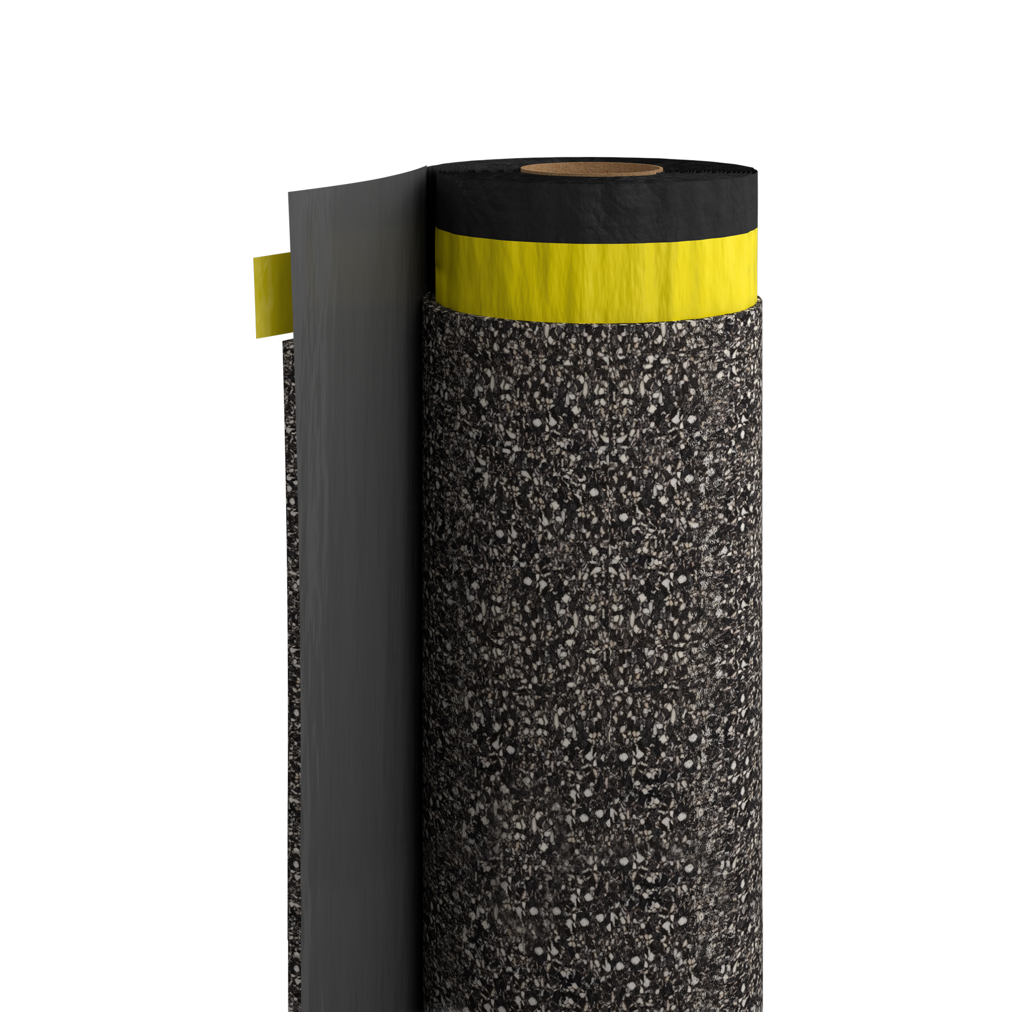 RESILIENT HIGH PERFORMANCE UNDERSCREED MEMBRANE MADE OF RECYCLED ...