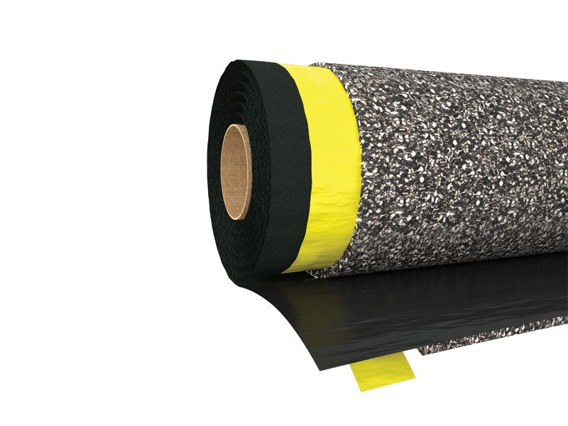 RESILIENT HIGH PERFORMANCE UNDERSCREED MEMBRANE MADE OF RECYCLED ...